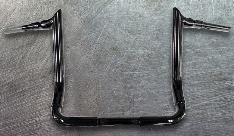 Big Daddy 1 ½ Tri Glide Meathook Bagger Bars (Gloss Black) Sizes 1 ...