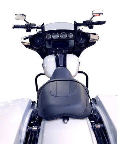 Big Daddy 1 ½ TriGlide Meathook Bagger Bars (Gloss Black) Sizes 10 ...