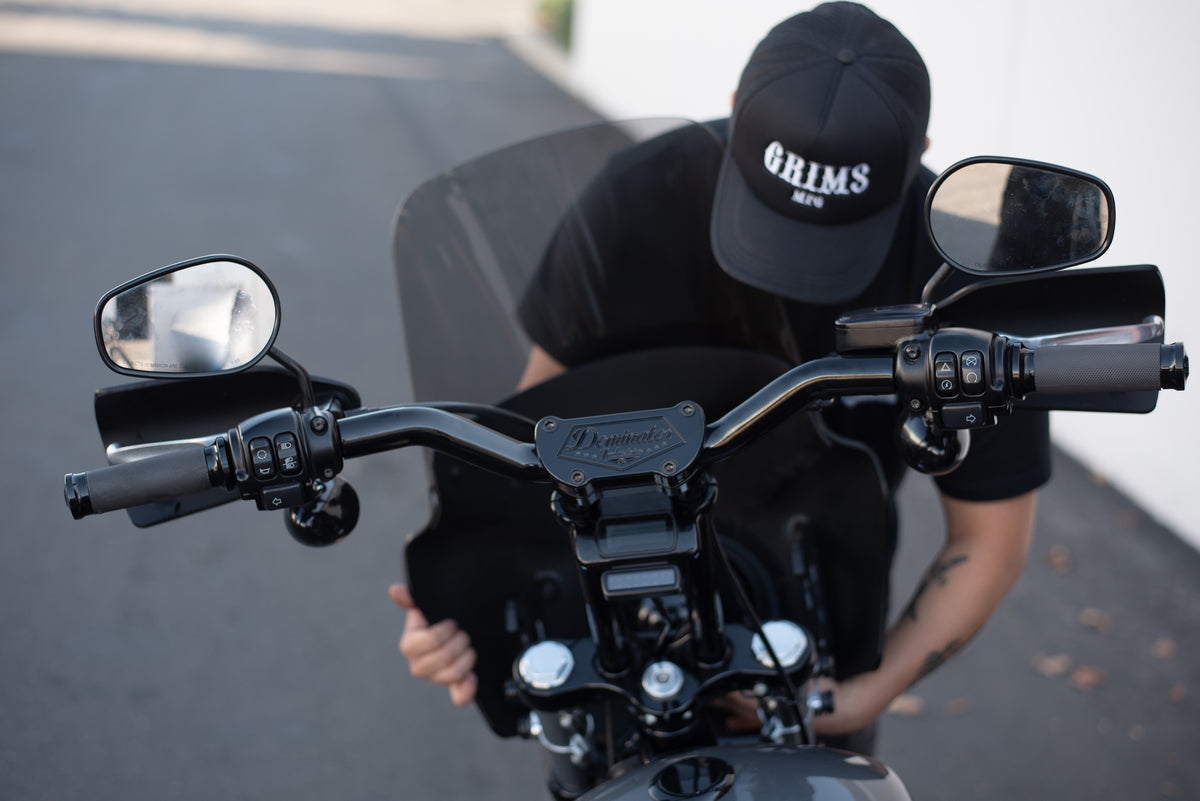 Dominator Pullback Riser & 1 1/4" Moto Bar Combination All In One Kit ...