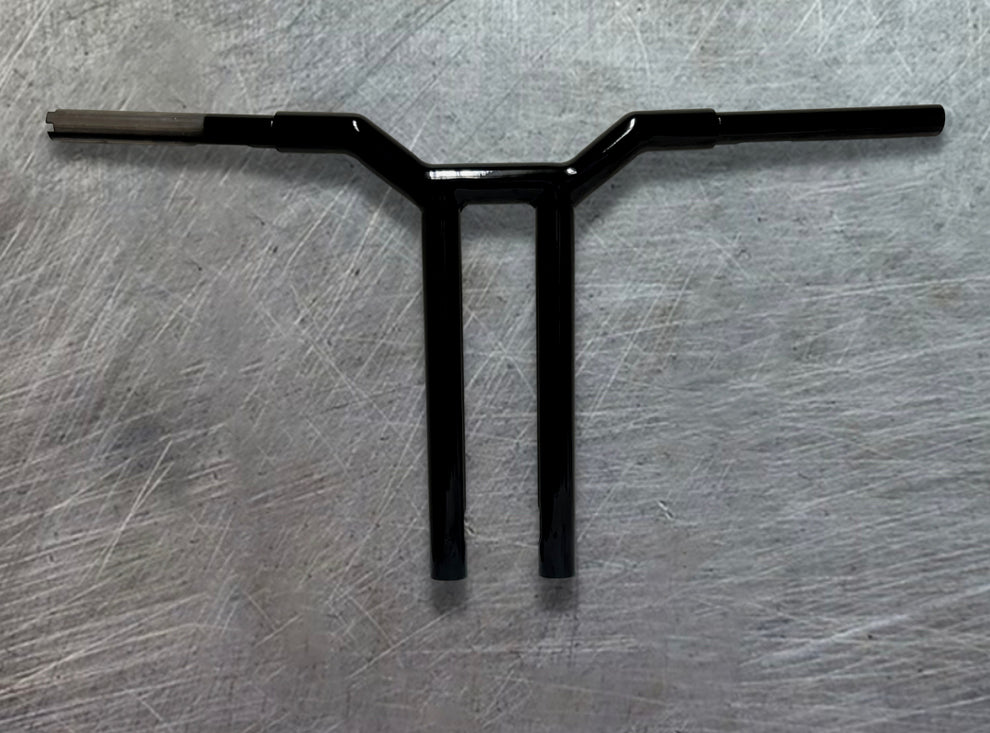 Lane Splitter MX-T Bar, 1 1/4 Inch Diameter, 14 Inch Rise, Gloss Black ...