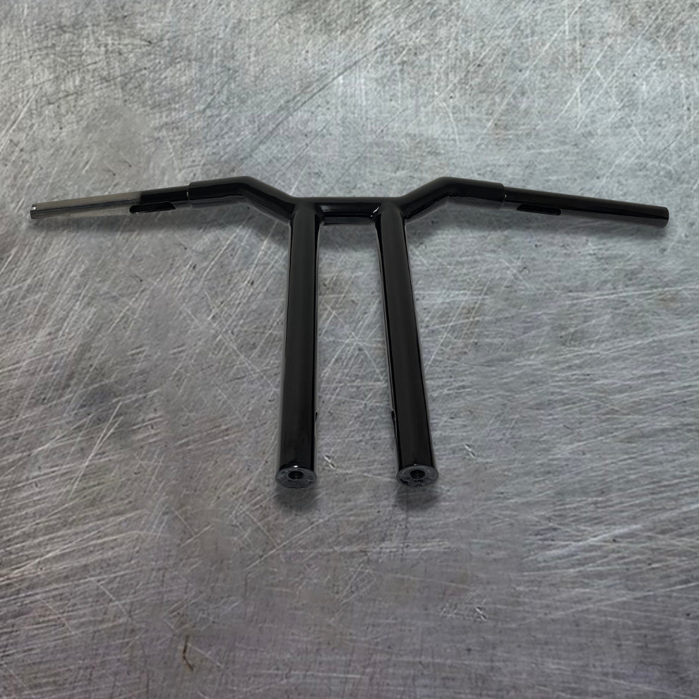 Lane Splitter MX-T Bar, 1 1/4 Inch Diameter, 14 Inch Rise, Gloss Black ...