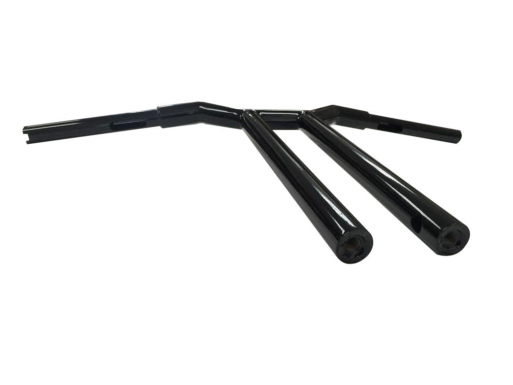 Lane Splitter MX-T Bar, 1 1/4 Inch Diameter, 14 Inch Rise, Gloss Black ...