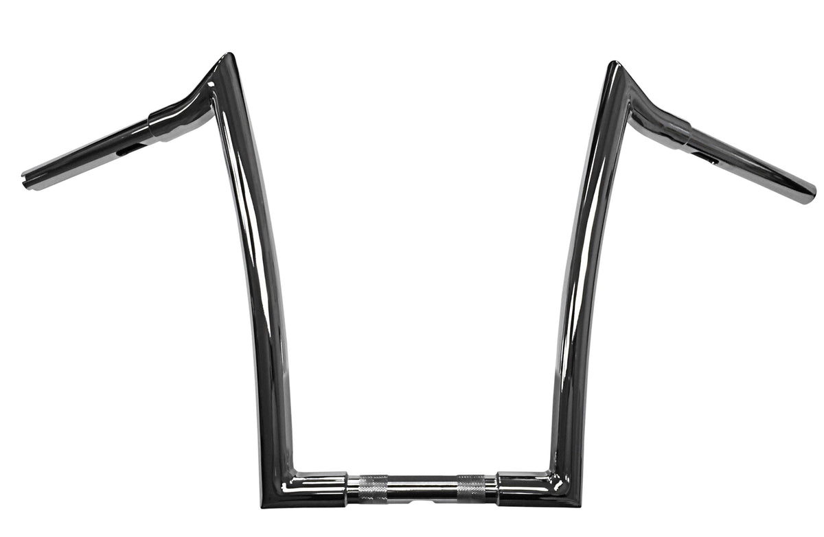 Meathook Ape Hanger Handlebar, 1 1/4 Inch Diameter, 16 Inch Rise ...