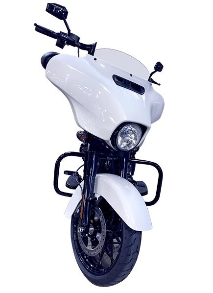 100% Plug In Ready 14" Big Daddy 1 ½" Meathook Bagger Bars Black Fits ...