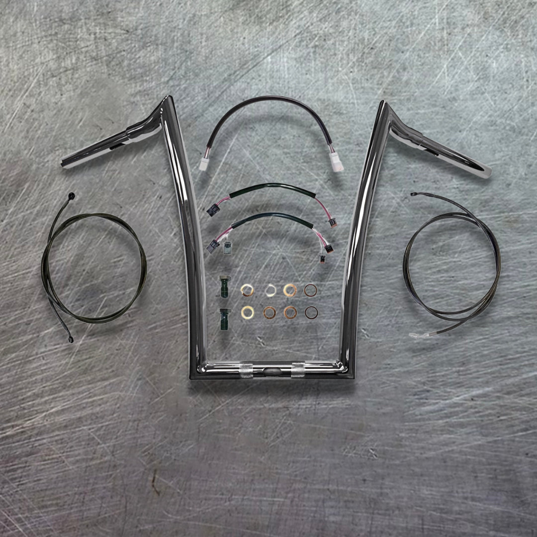 2008-2013 Road King Classic Complete All In One Meathook Ape Kits ...